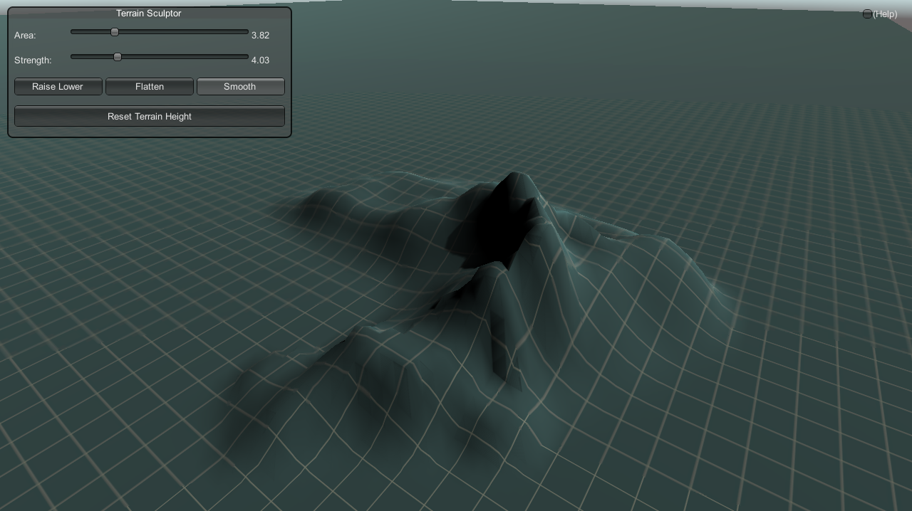 Runtime Terreng-editor i Unity