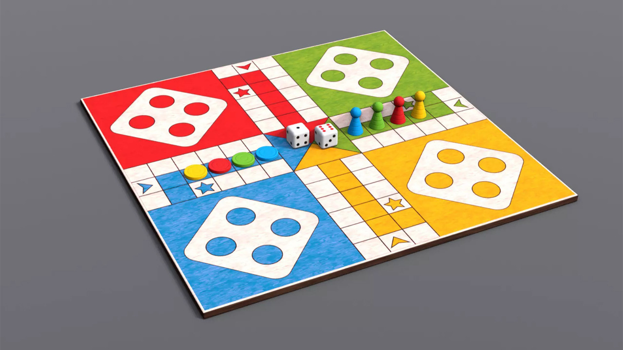 Lage et Ludo-strategi-brettspill i Unity.
